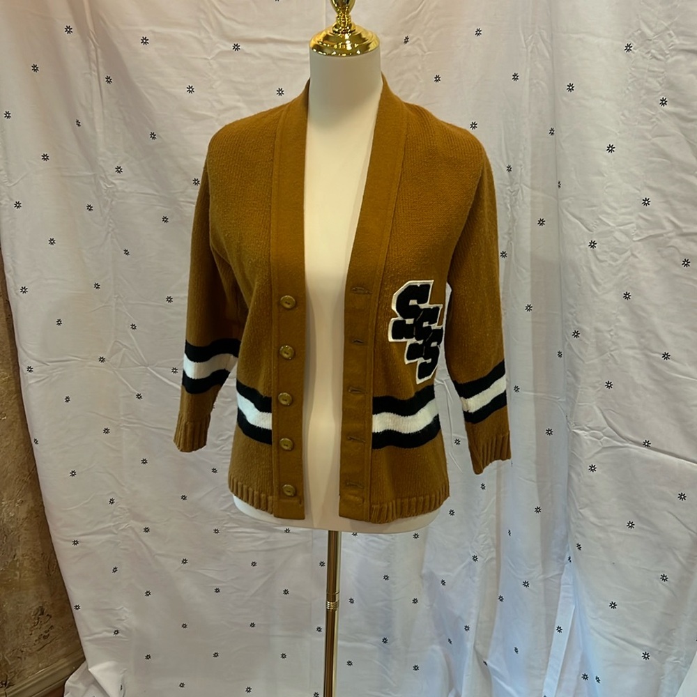 Number 1 American Vintage Varsity Sweater - Gem